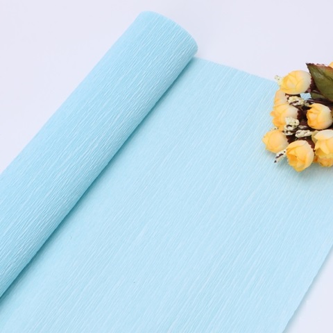5Rolls Blue Single-Ply Crepe Paper Arts & Craft [ac-ft316] - $9.90 ...